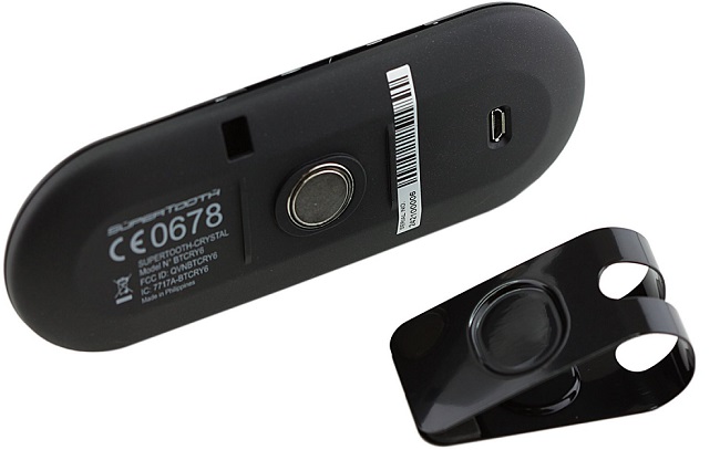 דיבורית בלוטוס לרכב Supertooth Crystal