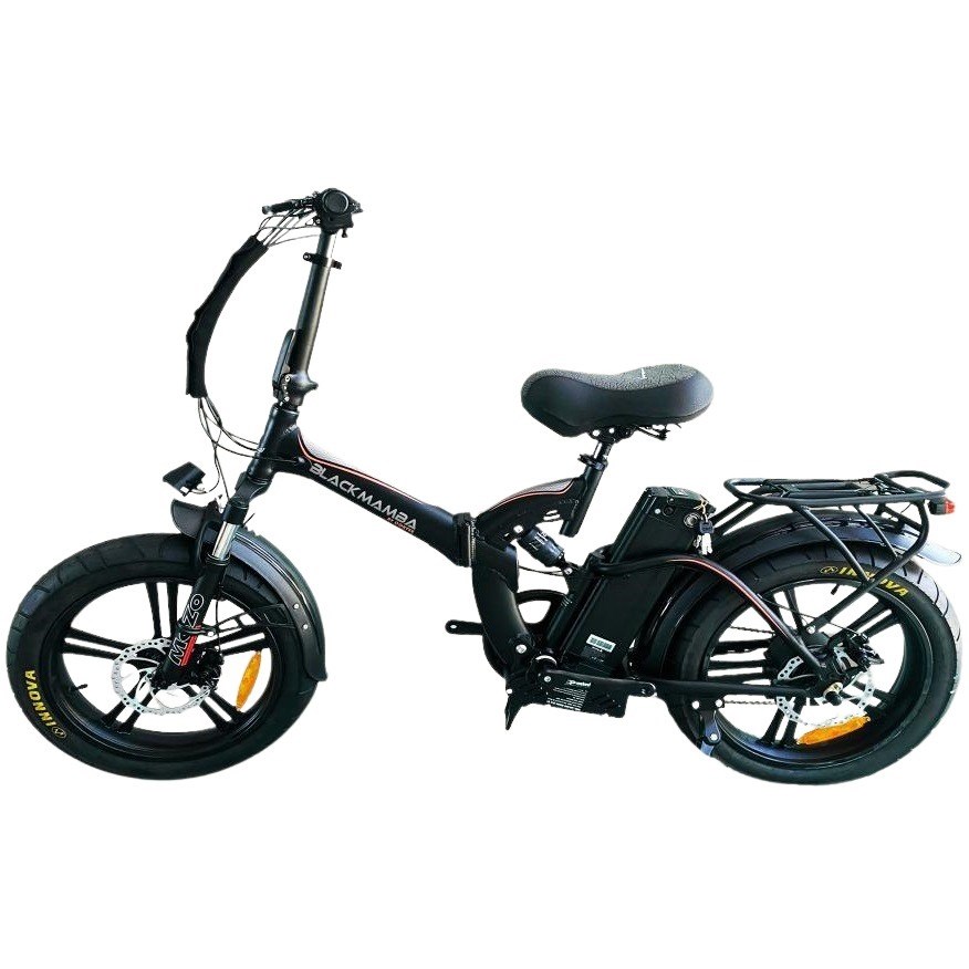 אופניים חשמליים פאט 48 וולט 16 אמפר Cortez Black Mamba